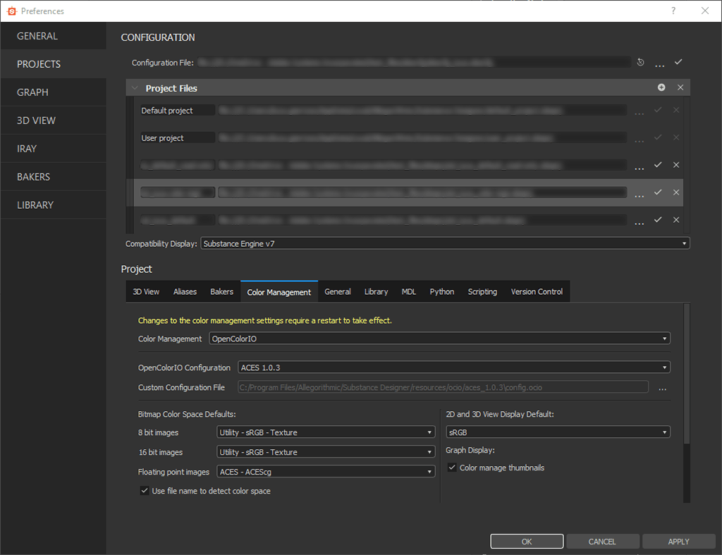 Color Management | Substance 3D Designer