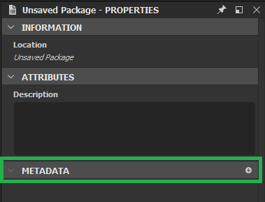 Package Metadata | Substance 3D Designer