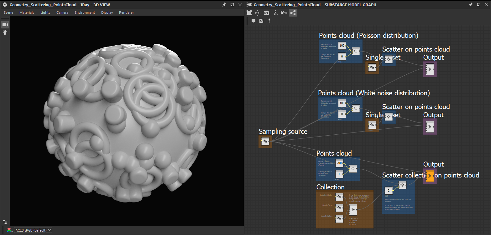 Sample Substance model graphs | Substance 3D Designer
