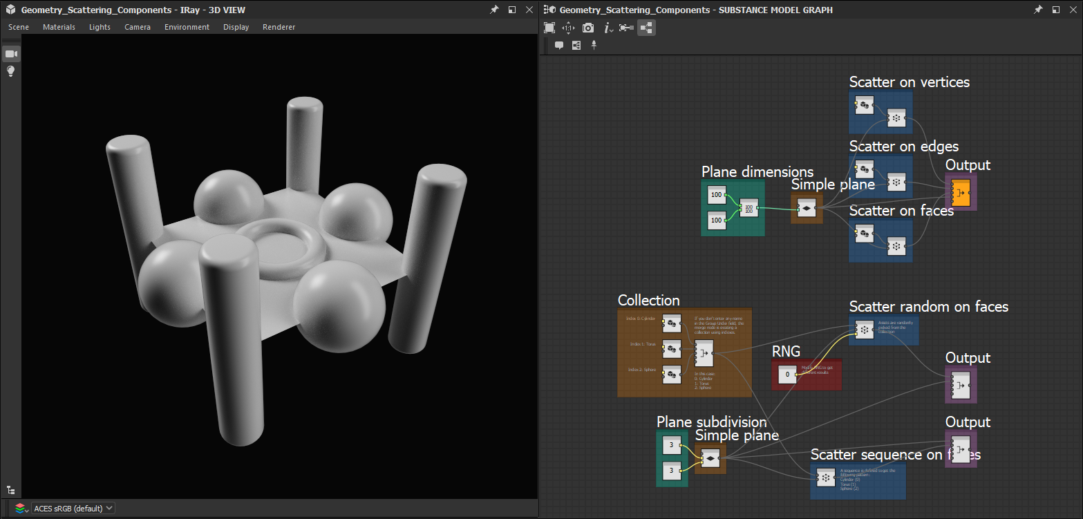 Sample Substance model graphs | Substance 3D Designer
