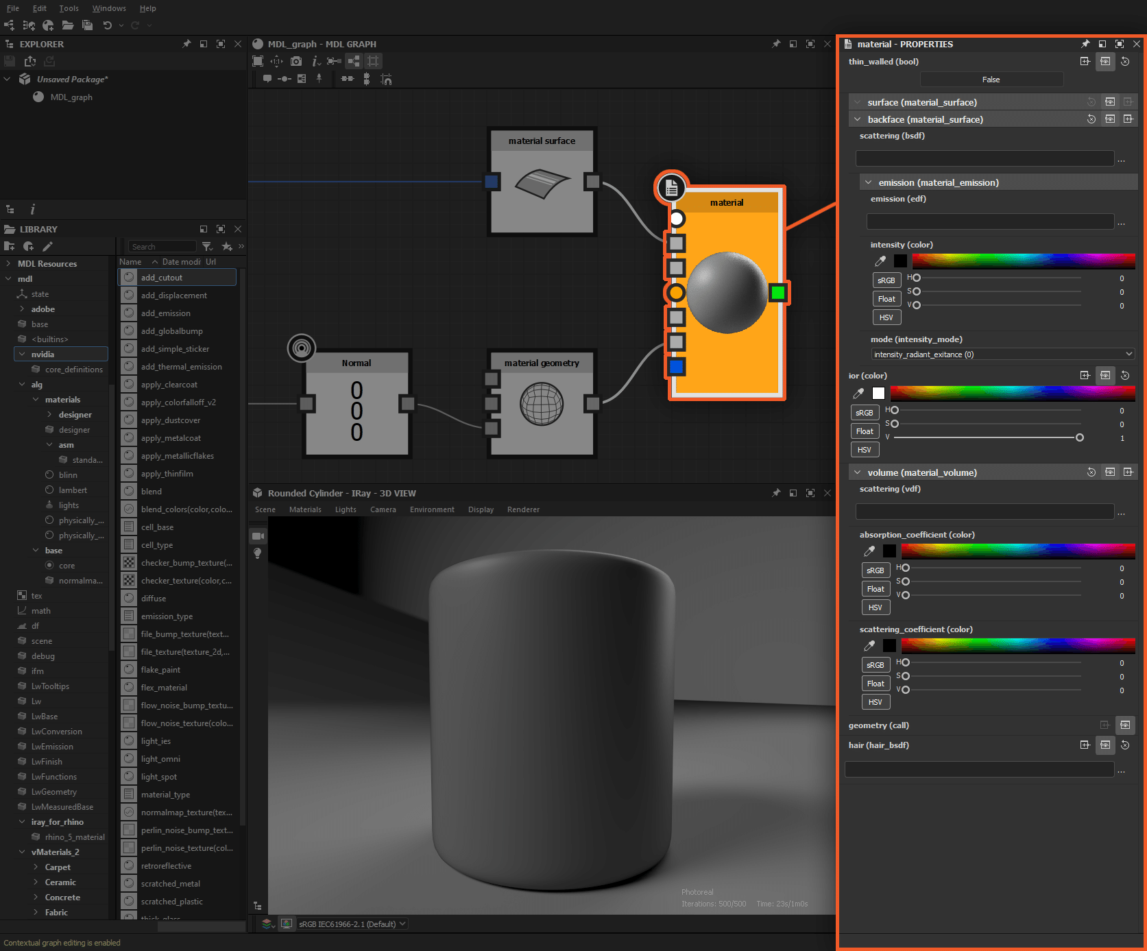 Main MDL graph concepts | Substance 3D Designer