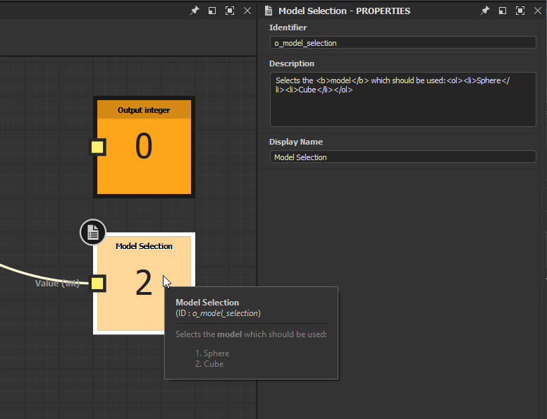Output integer | Substance 3D Designer