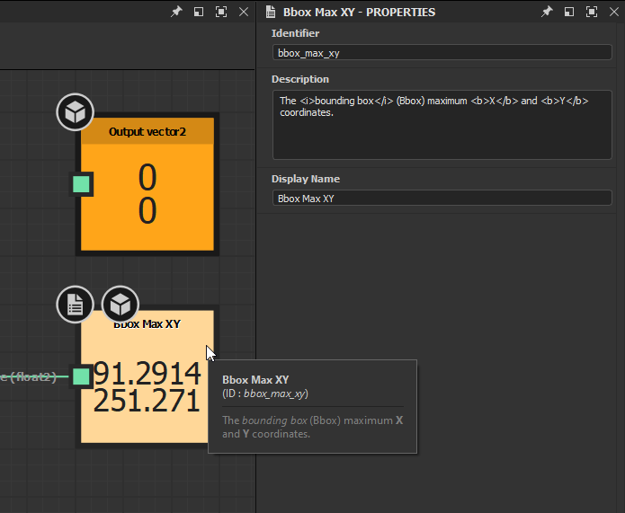 Output vector2 | Substance 3D Designer