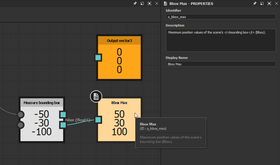 Output vector3 | Substance 3D Designer