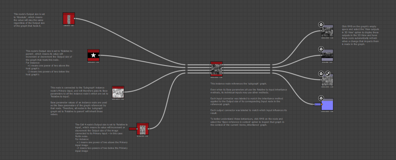 Sample Substance graphs | Substance 3D Designer