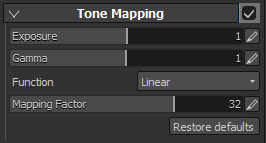Tone Mapping | Substance 3D Painter