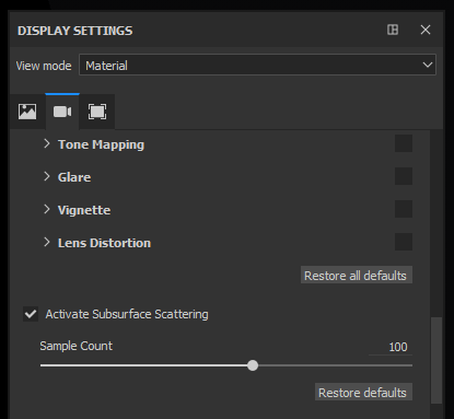 Enabling Subsurface in a Project | Substance 3D Painter