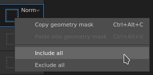 Geometry mask | Substance 3D Painter