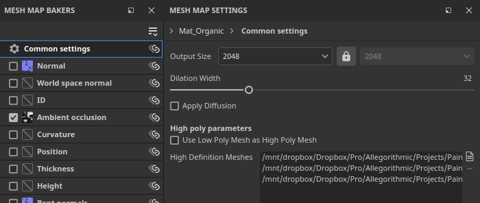 How to bake mesh maps | Substance 3D Painter