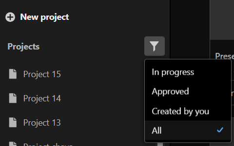 The top and left bars