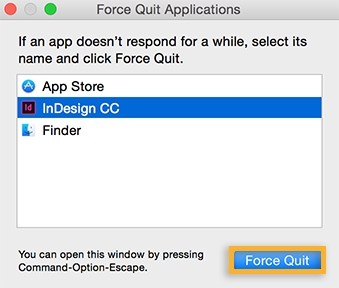 Error with Adobe products: Close the following applications