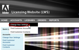 Adobe Licensing Website | Serial numbers, orders, and accounts
