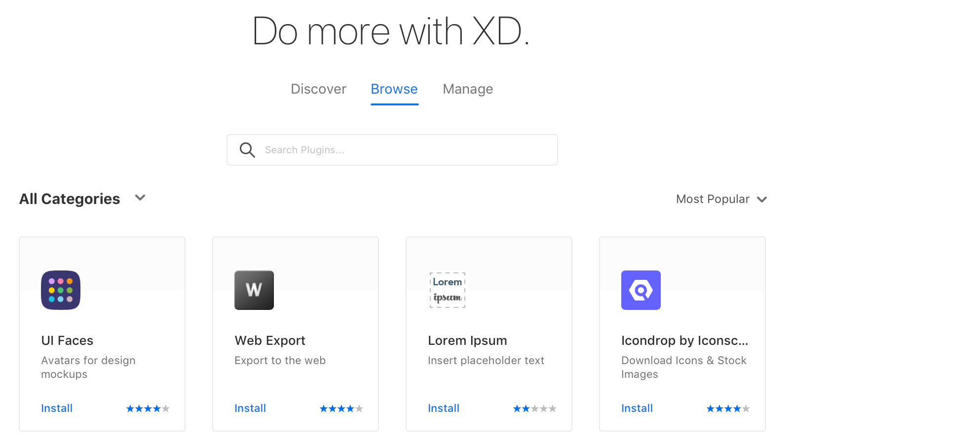 Create, install, uninstall, reload plugins