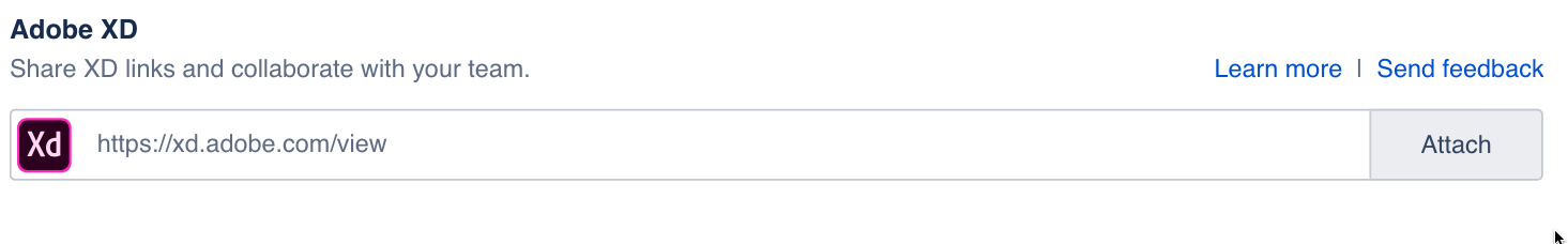 Share Adobe XD prototypes and design specifications in Jira