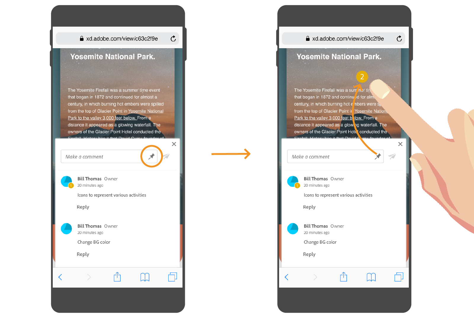 Work with shared prototypes in XD