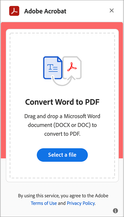 Extensión de Adobe Acrobat para Chrome