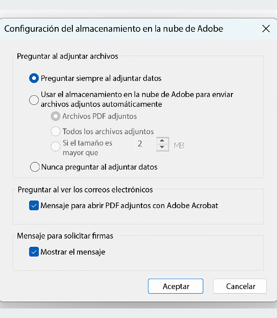 Adobe Acrobat para Outlook