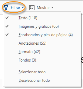 Comparación de dos versiones de un archivo PDF en Adobe Acrobat