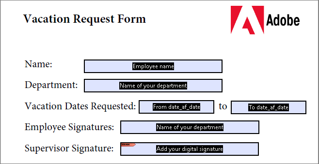 Creación de un formulario desde cero en Adobe Acrobat