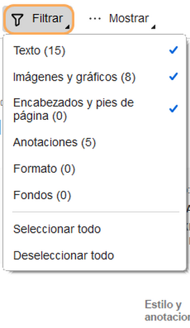 Comparación de dos versiones de un archivo PDF en Adobe Acrobat