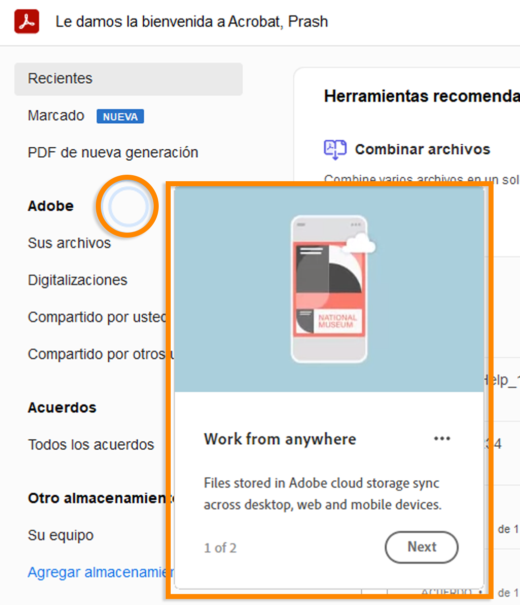 Novedades de Adobe Acrobat