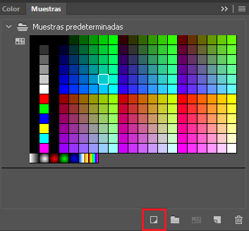 Panel de color en Animate