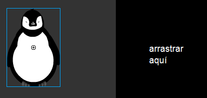 Desplazamiento y copia de objetos en Animate