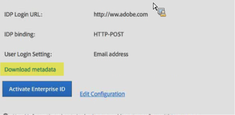 Configurar Okta para su uso con Adobe SSO