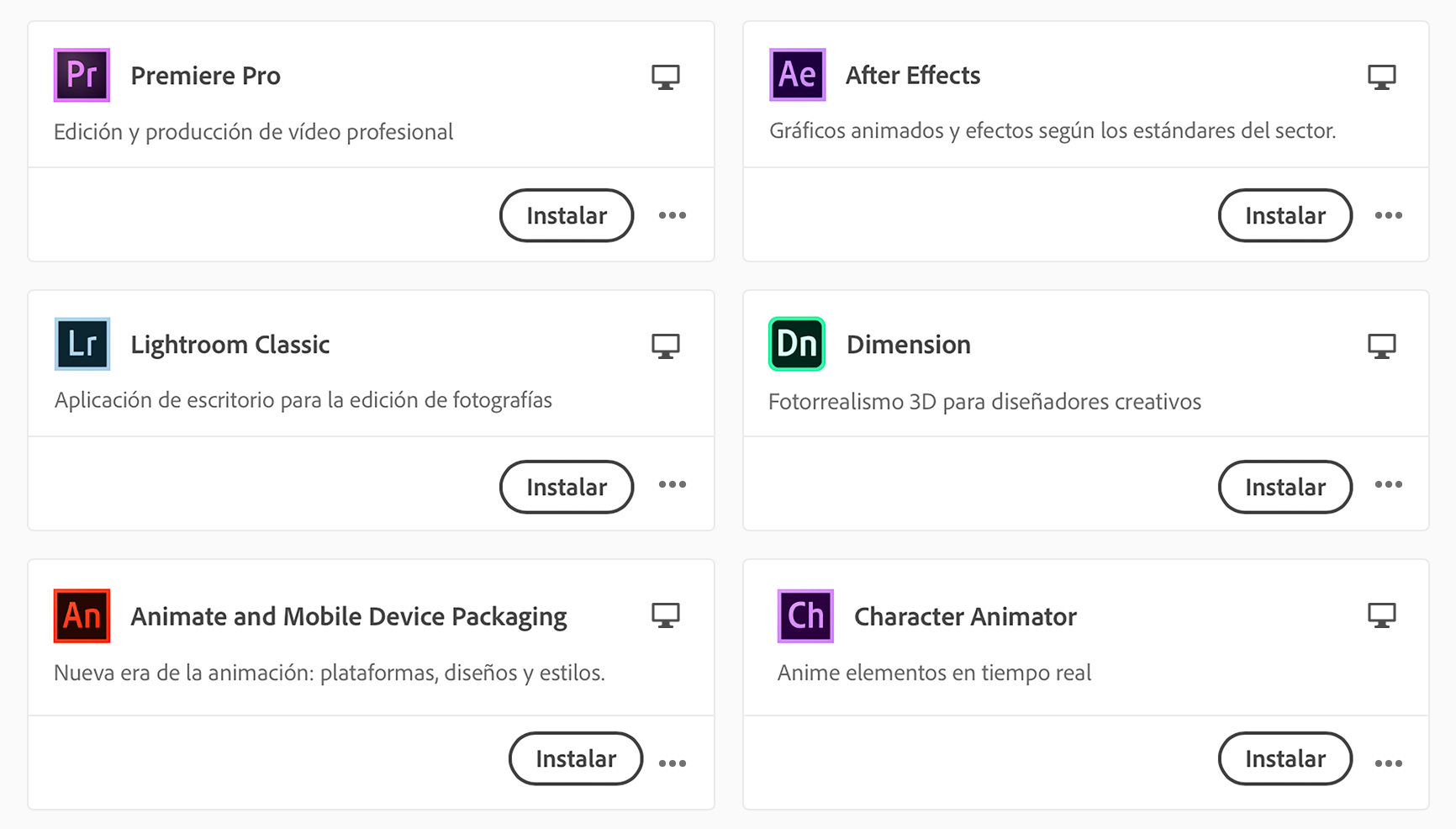 Aprenda a descargar las aplicaciones de Adobe Creative Cloud