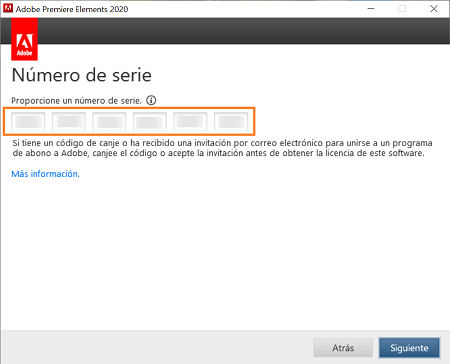 Descargar e instalar Adobe Premiere Elements
