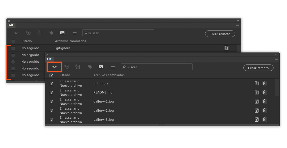 Aprenda a descargar y utilizar Git con Dreamweaver CC.