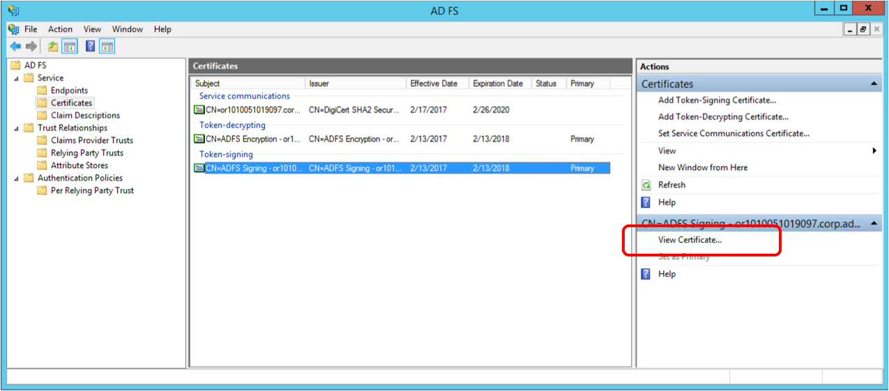 Configurar Microsoft AD FS para su uso con Adobe SSO