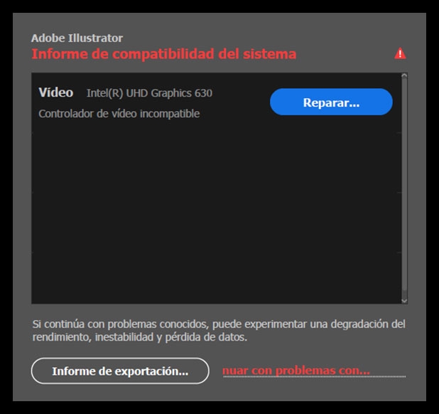Rendimiento de GPU en Illustrator | Actualizaciones de controladores