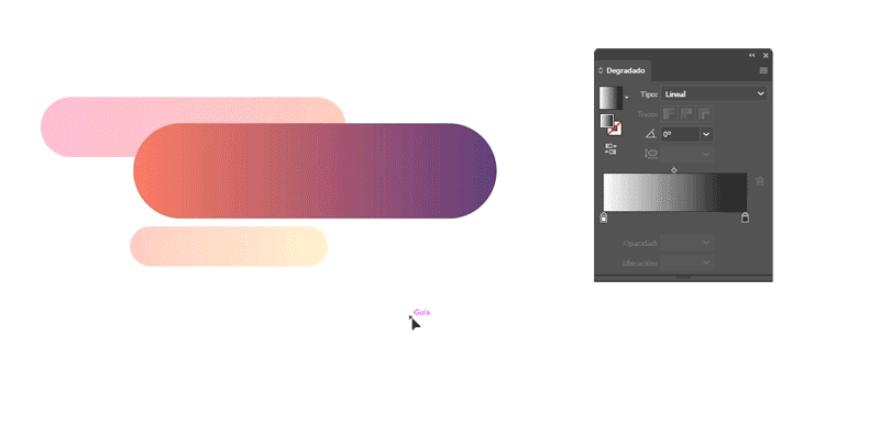 Degradados en Illustrator