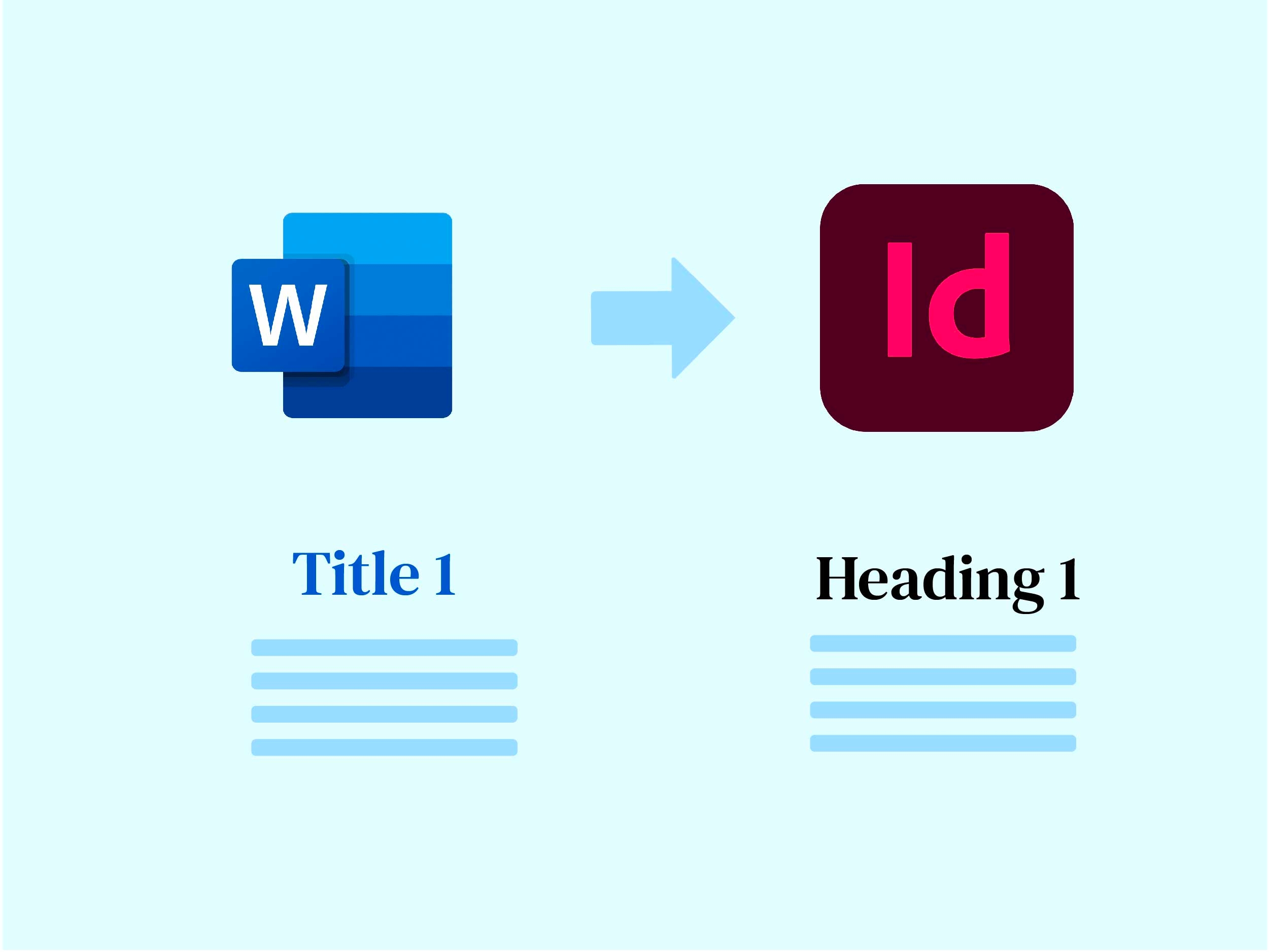 Asignar, administrar y exportar estilos de texto