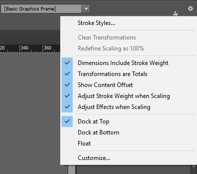 Conceptos básicos del espacio de trabajo en InDesign