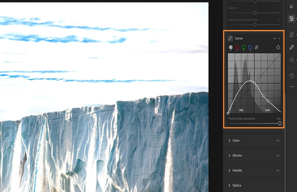 Optimización HDR