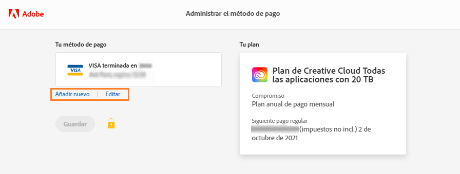 Obtenga información sobre cómo efectuar un pago tras un error en el pago