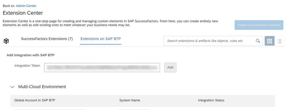 Adobe Sign para SAP SuccessFactors: Guía de instalación de Cloud Foundry