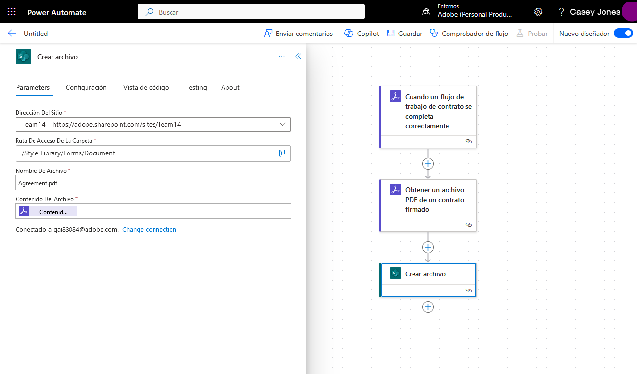 Fin de servicio de Acrobat Sign para SharePoint Online: migración de flujos de trabajo
