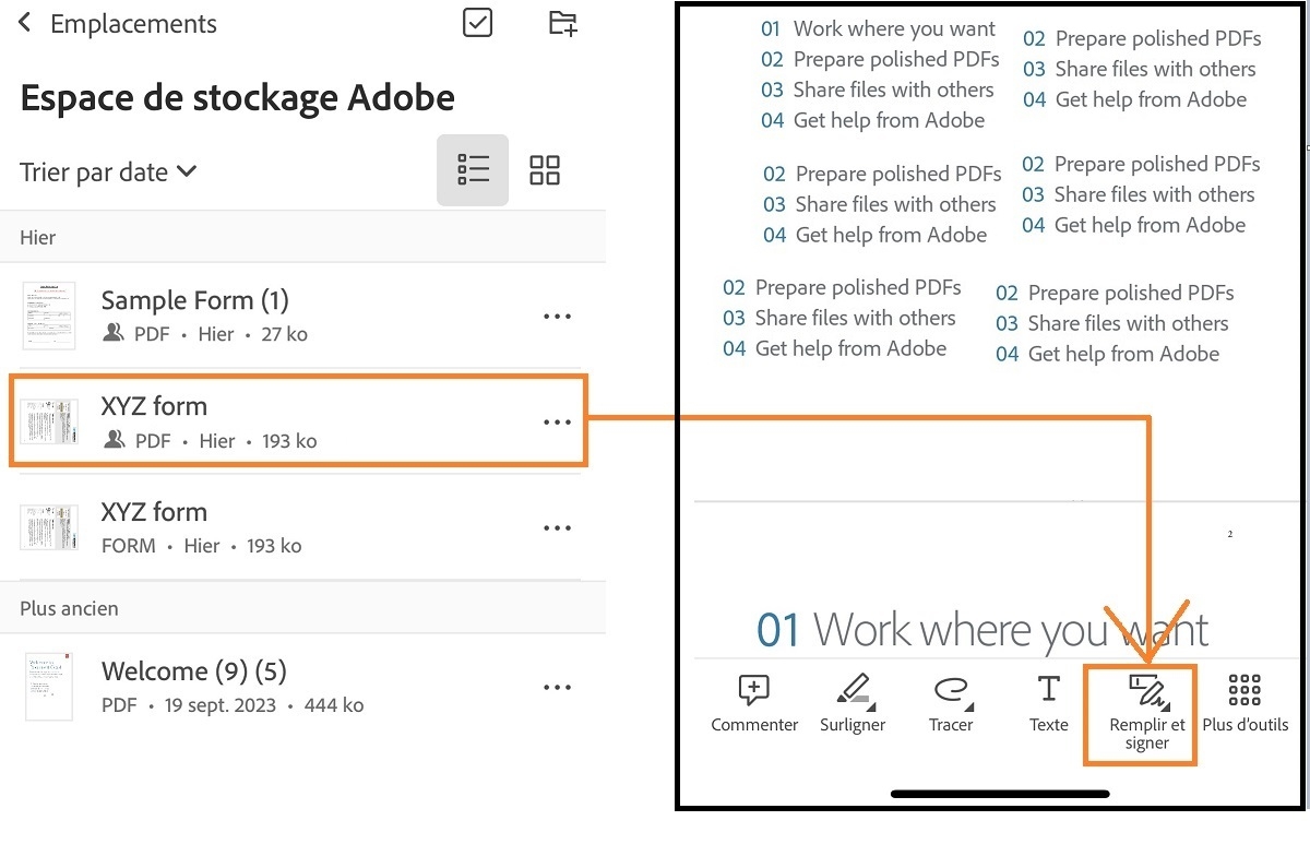 Adobe retire Fill & Sign : passer à Acrobat Reader