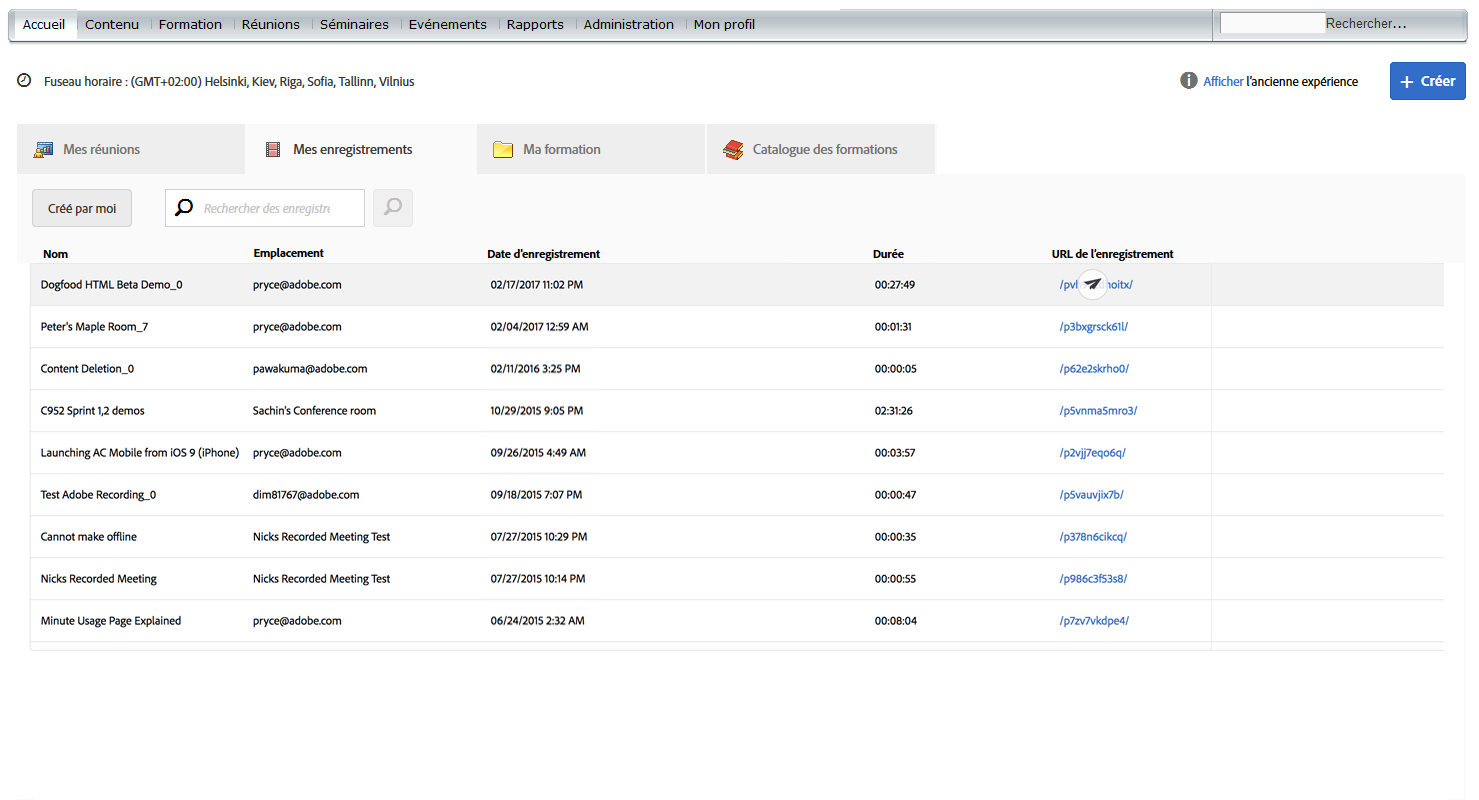 Nouveautés d’Adobe Connect