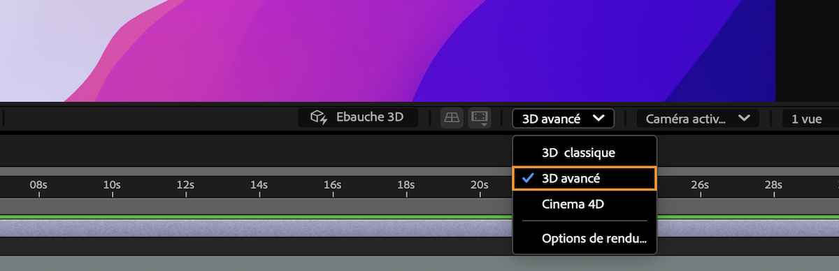 Système de rendu 3D avancé