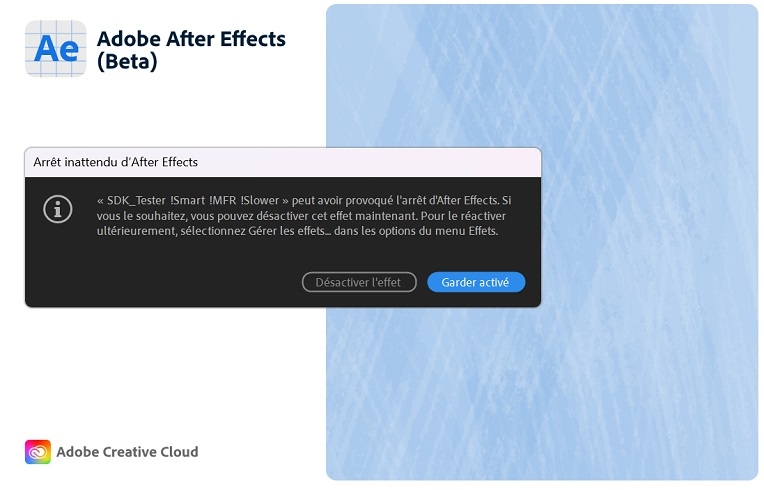 Gestionnaire d’effets