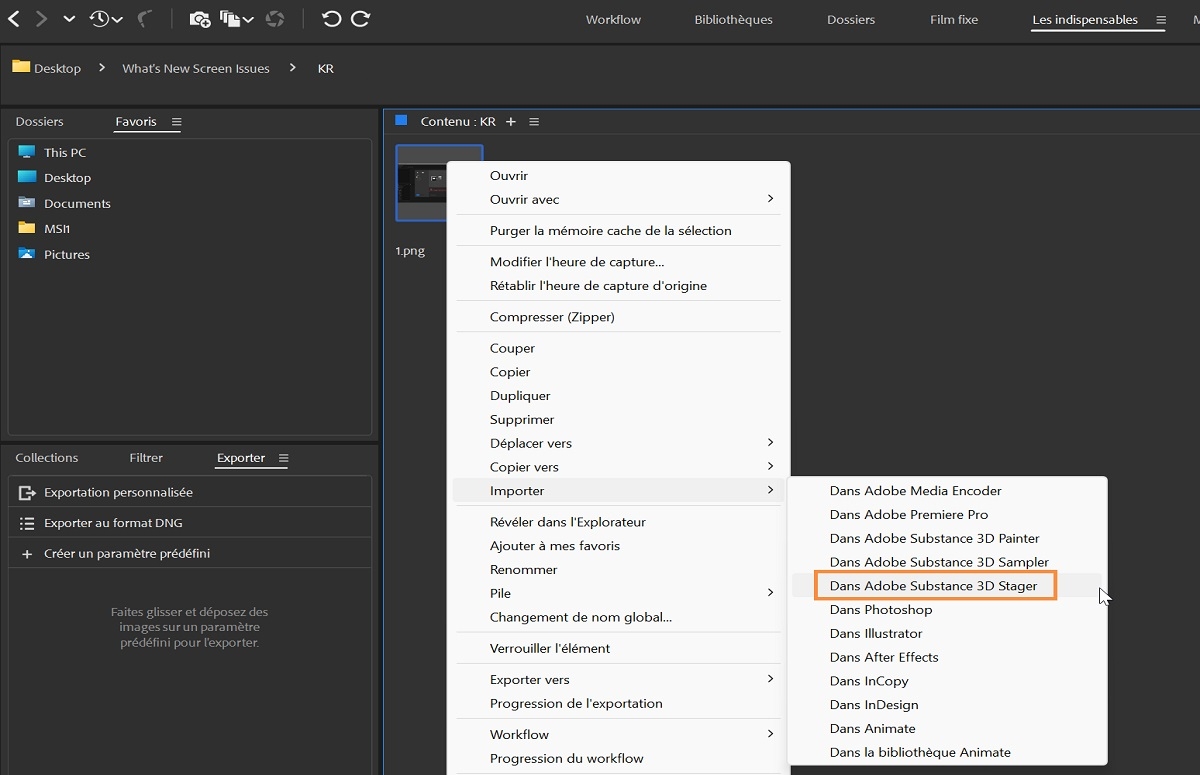 Résumé des fonctionnalités de Bridge (version de septembre 2023)
