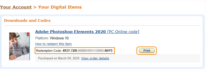 Comment installer les produits Elements achetés sur Amazon