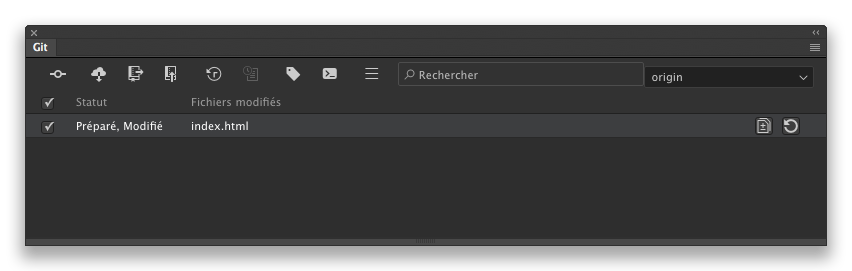Découvrez comment télécharger et utiliser Git avec Dreamweaver.