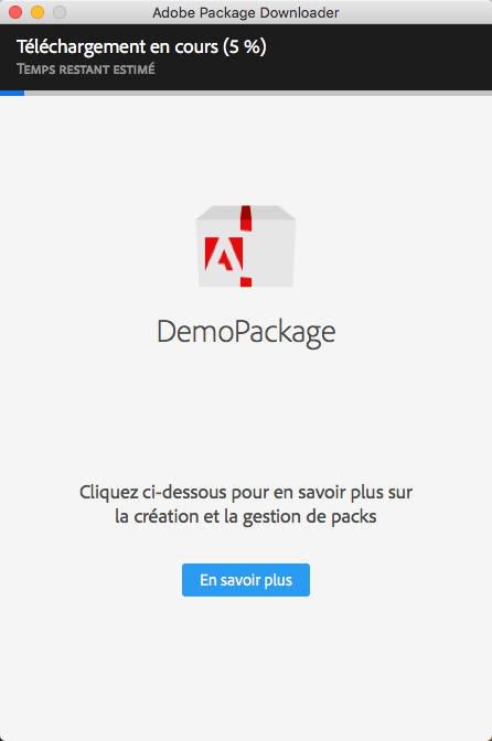 Adobe Package Downloader