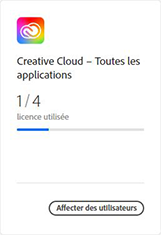 Désinstallation de produits Creative Cloud