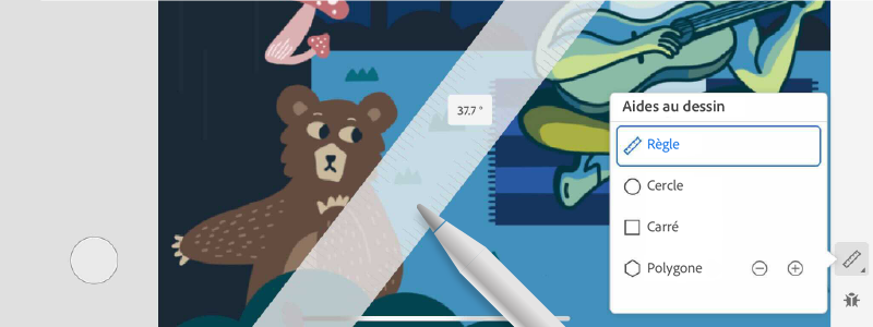 Jouez avec les formes de base et les formes Adobe Capture dans les bibliothèques Creative Cloud ...